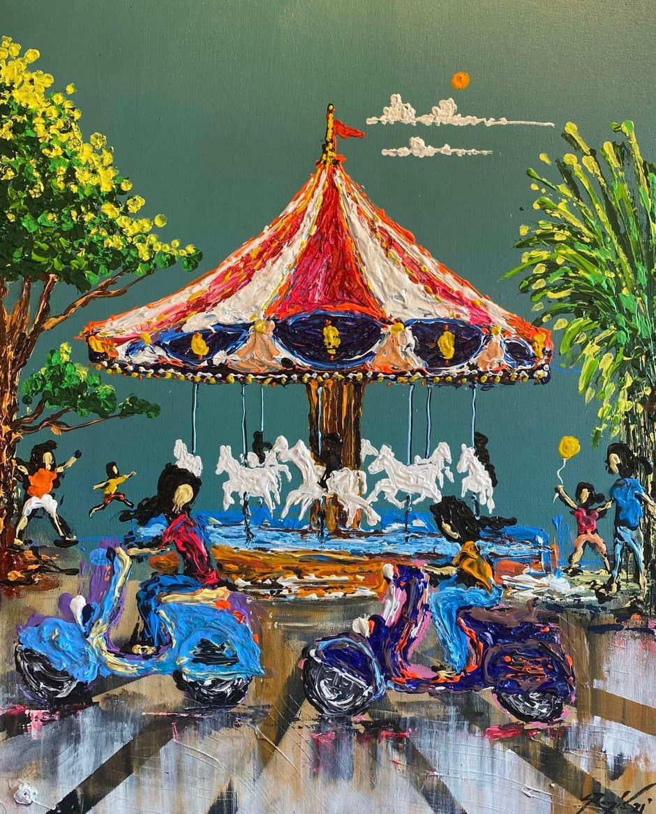 Vespa Carousel