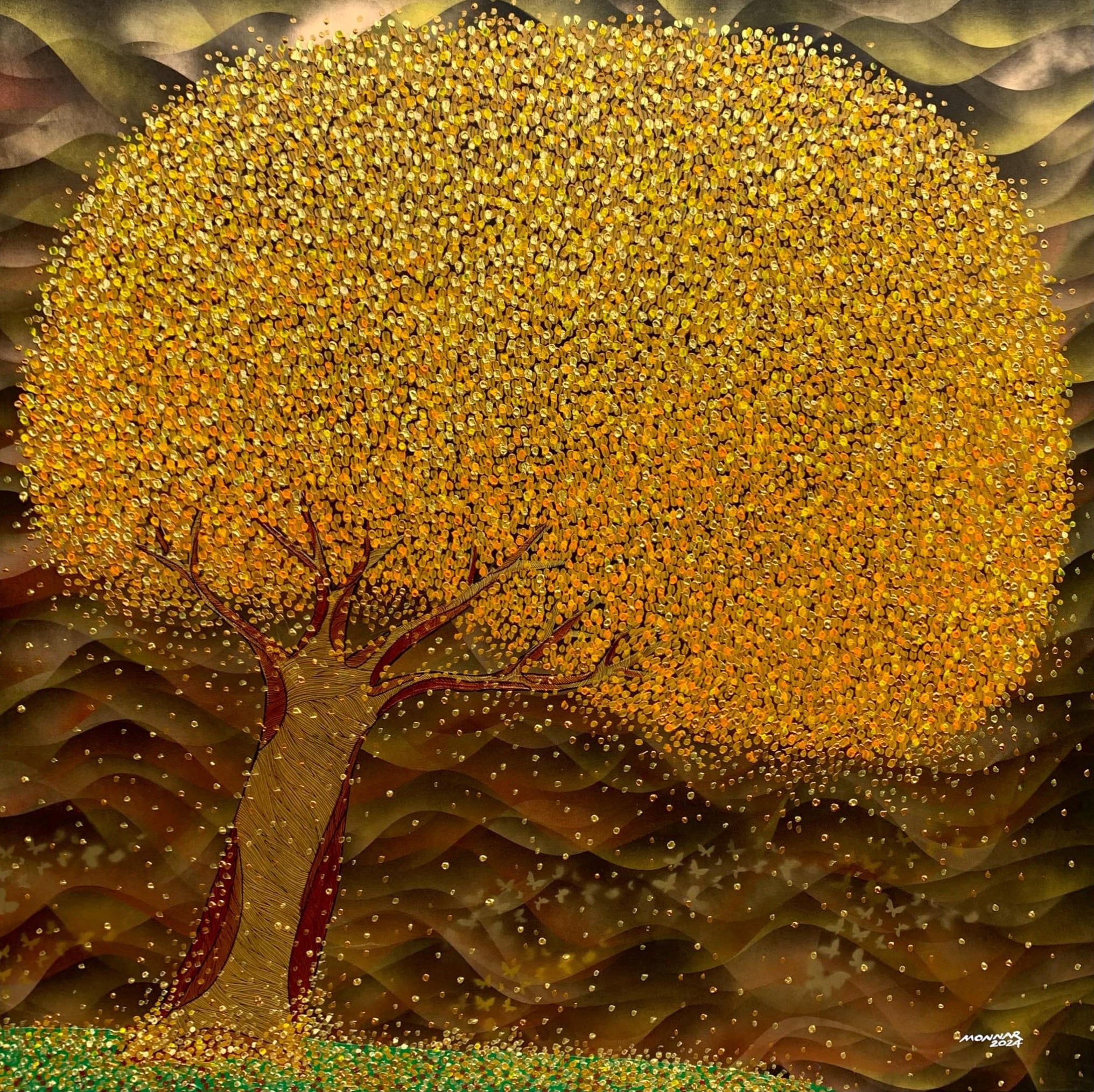 Golden Money Tree