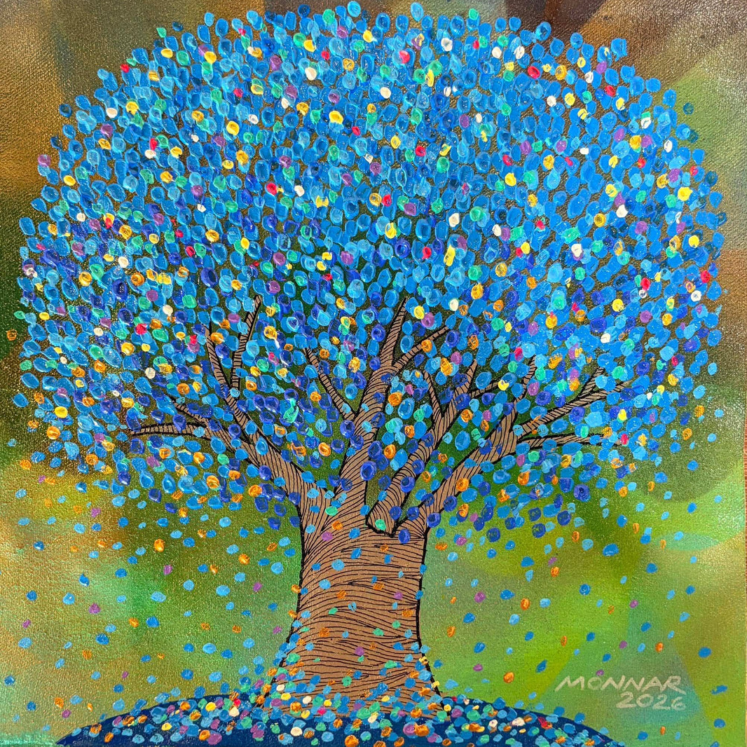 Mystic Blue Tree