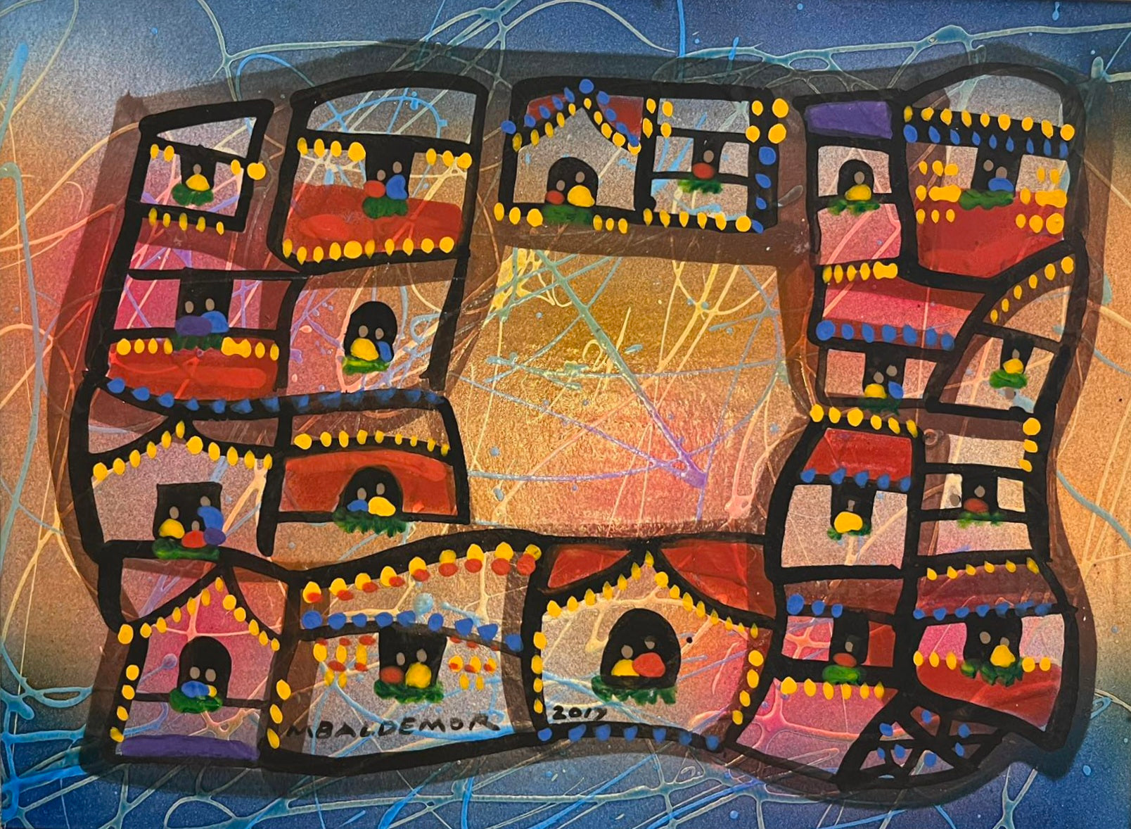 Manuel Baldemor | Decoration sa Bintana - Philippine Art – namiart-gallery