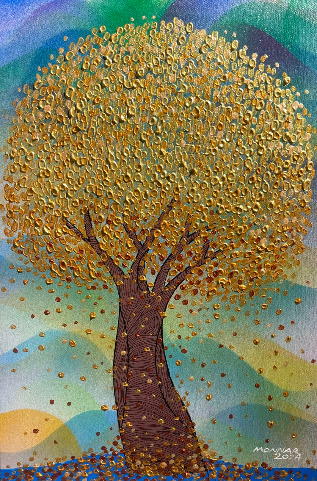 Golden Money Tree