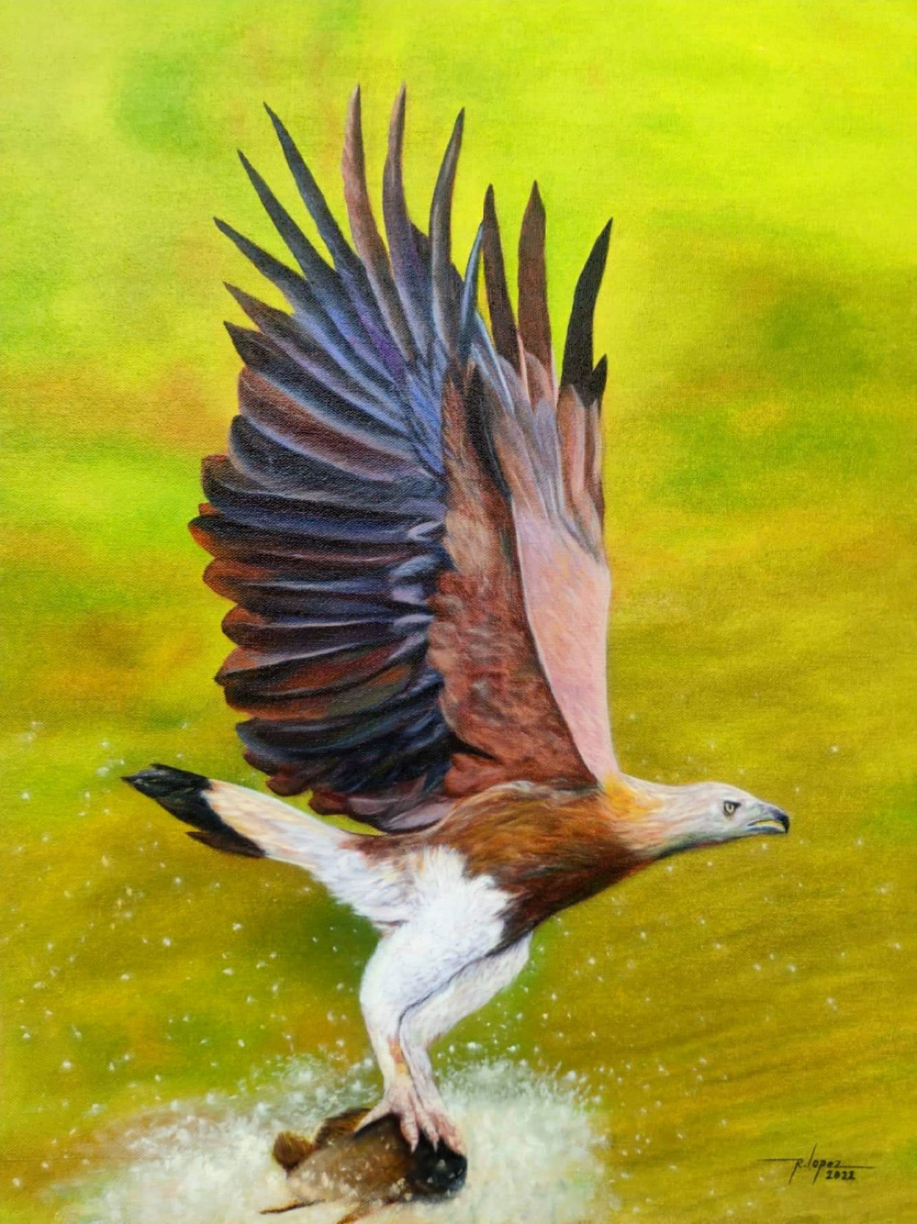 Ronald Lopez | Pagdakit ng Agila - Nami Art Gallery – namiart-gallery